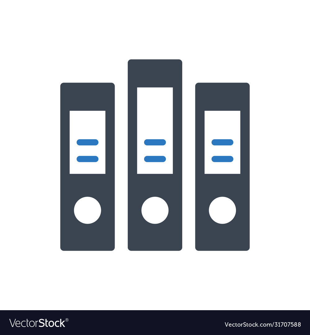Archives icon Royalty Free Vector Image - VectorStock