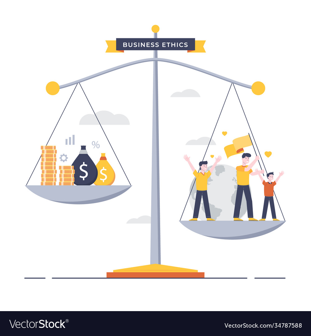 Business Ethics Royalty Free Vector Image VectorStock business-ethics-royalty-free-vector-image-vectorstock