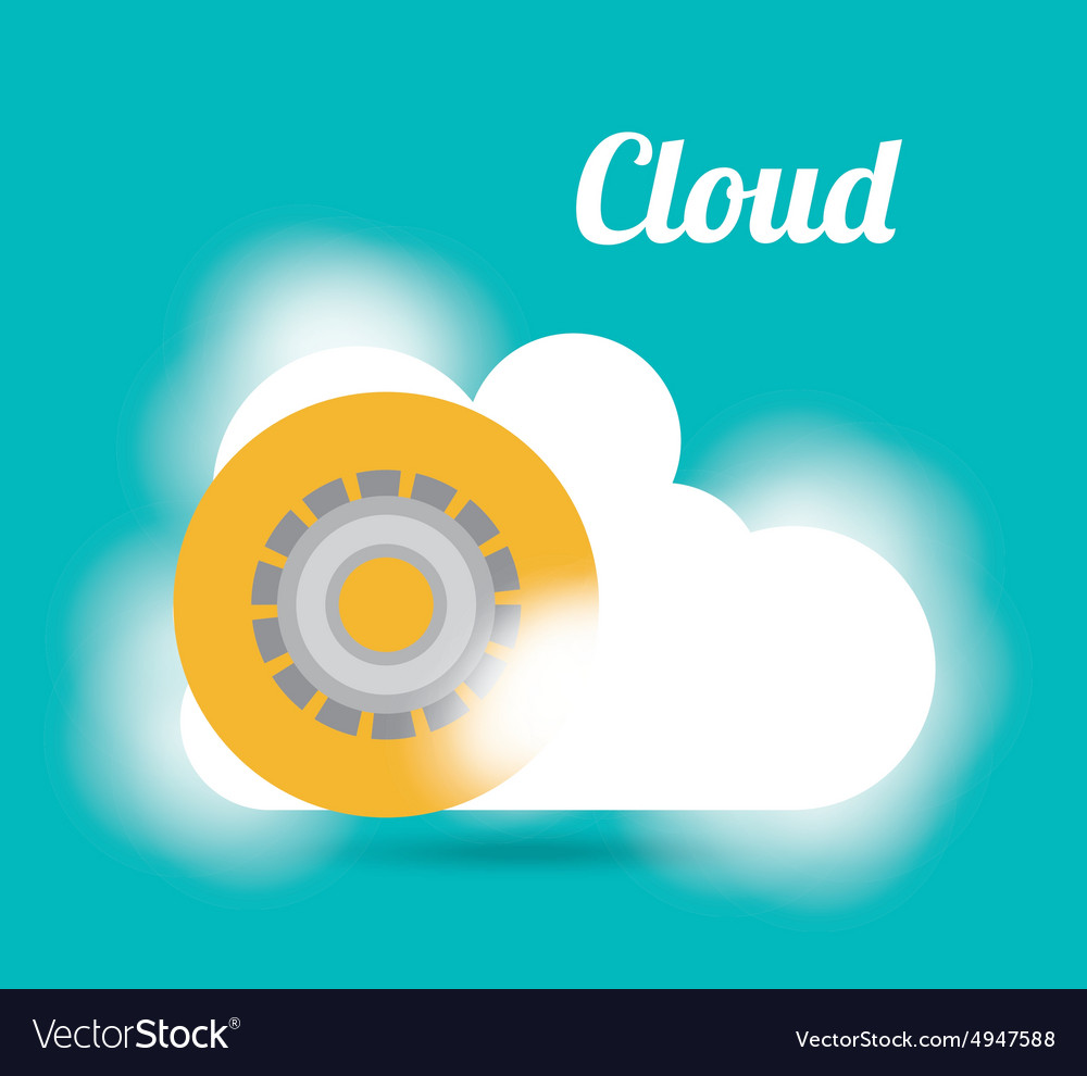 Cloud computing Royalty Free Vector Image - VectorStock