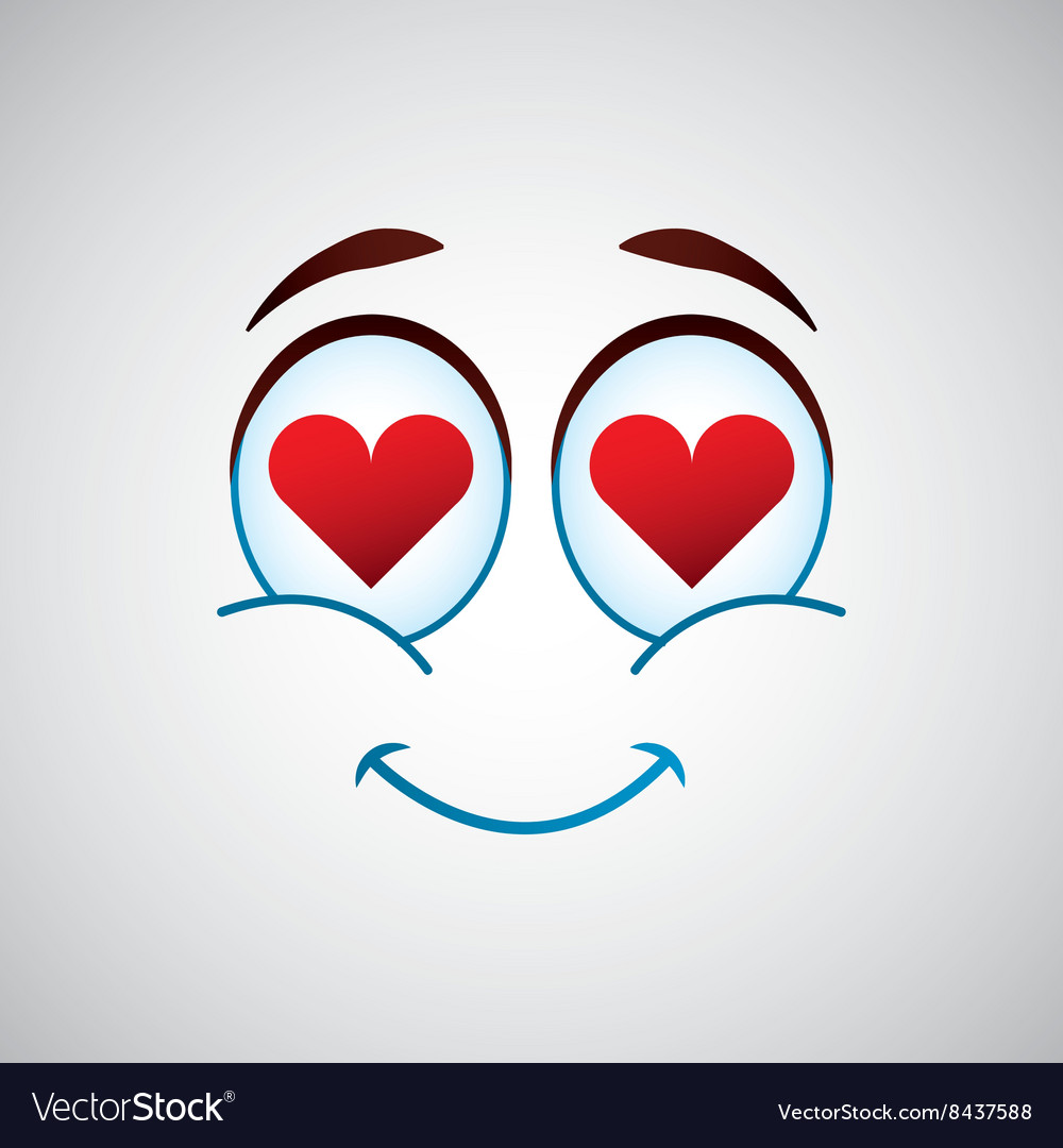 Expressive faces design Royalty Free Vector Image