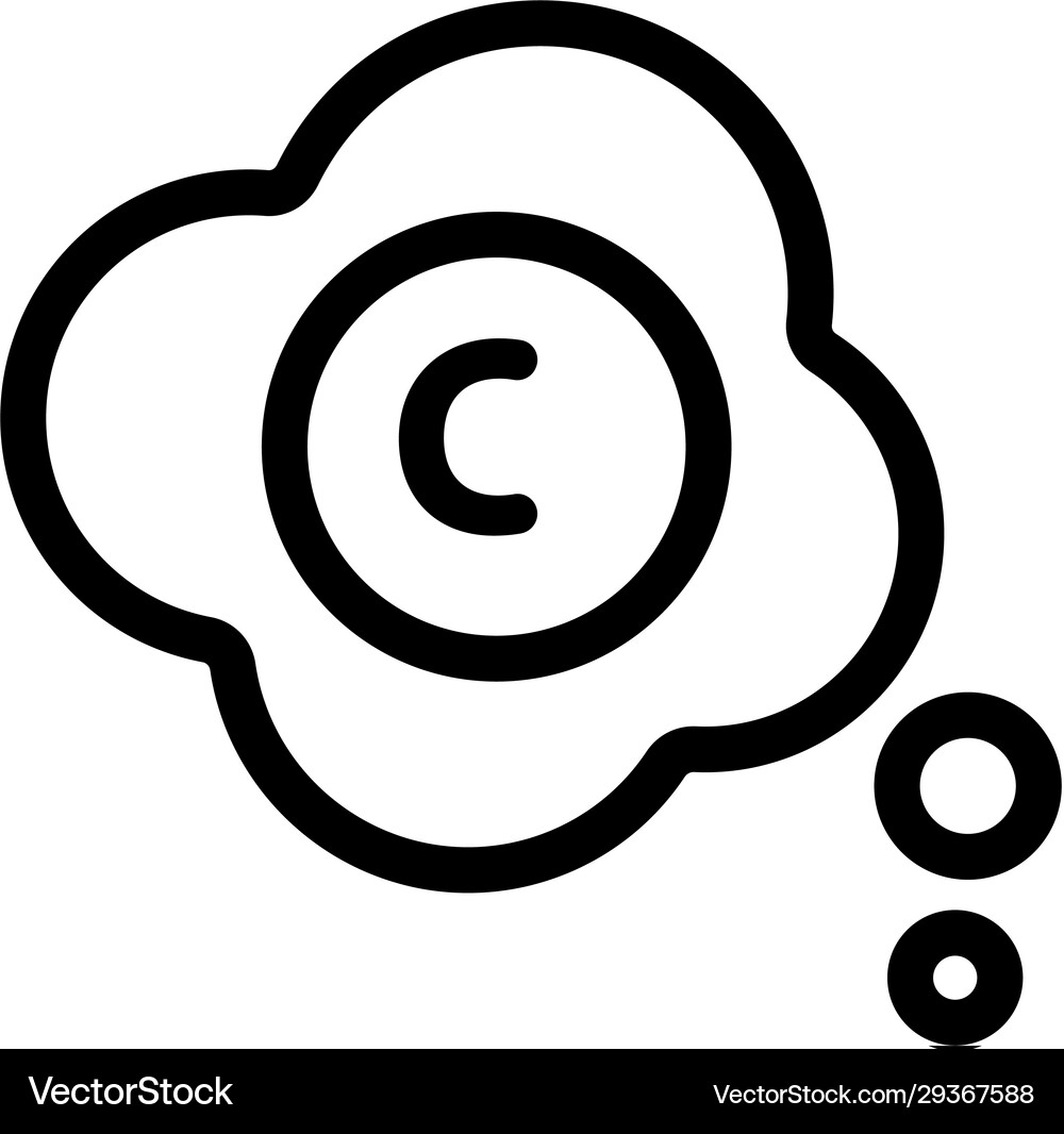 Intellectual property icon isolated Royalty Free Vector