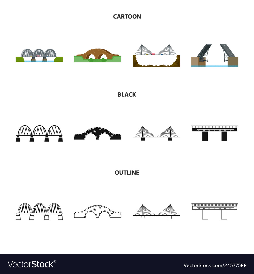 Isolated object connection and design sign set Vector Image