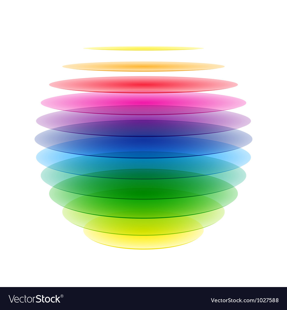 Rainbow sphere Royalty Free Vector Image - VectorStock Rainbow sphere Royalty Free Vector Image - VectorStock