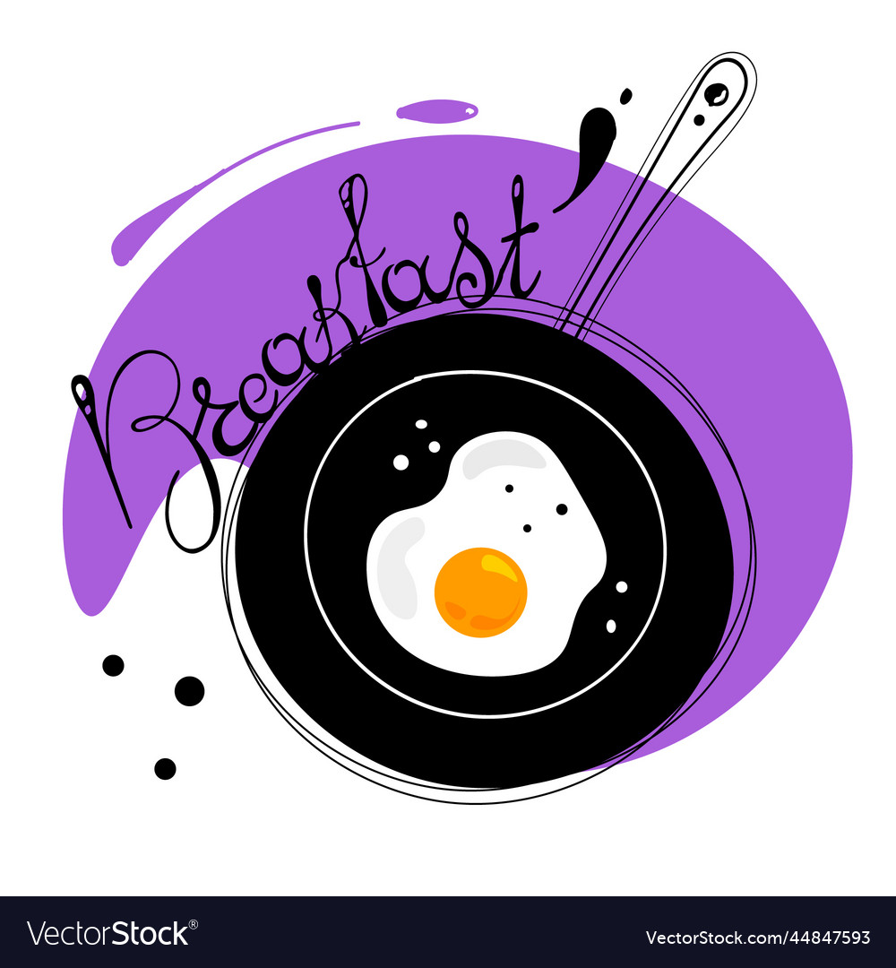Breakfast Royalty Free Vector Image - VectorStock