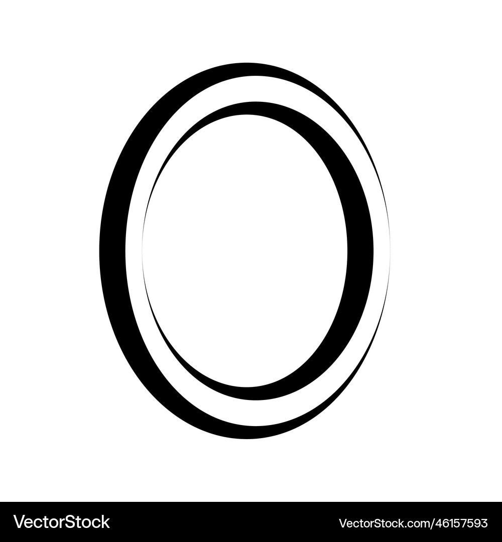 Logo letter o icon axis alphabet logotype o emblem