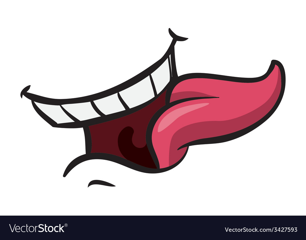 Mouth design Royalty Free Vector Image - VectorStock