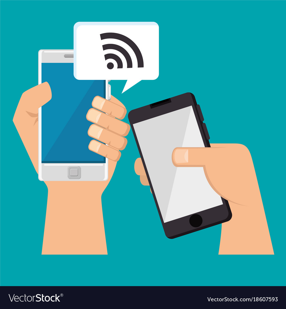 Nfc technology concept design Royalty Free Vector Image Nfc technology concept design Royalty Free Vector Image