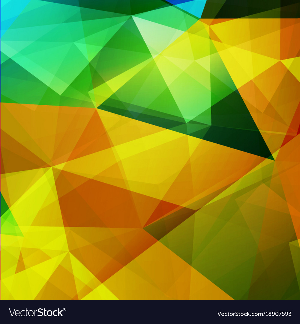 Polygon abstract background Royalty Free Vector Image
