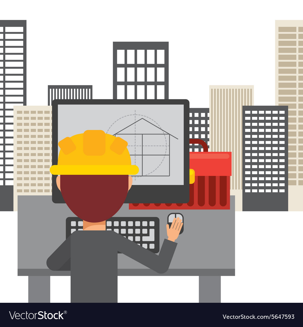 Under construction Royalty Free Vector Image - VectorStock