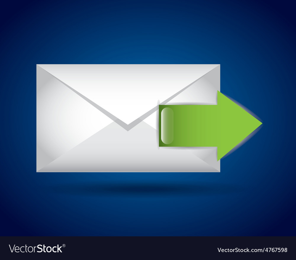 Email send Royalty Free Vector Image - VectorStock