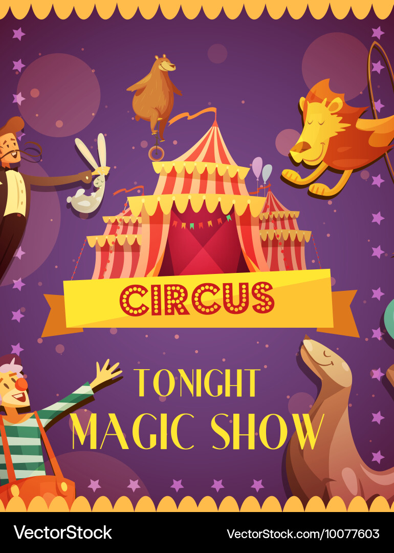 Magic Show Poster For Kids