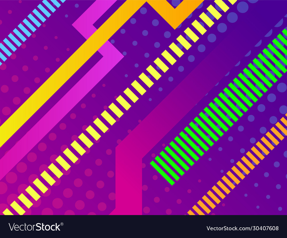 Abstract colorful geometric banner textured Vector Image Abstract colorful geometric banner textured Vector Image