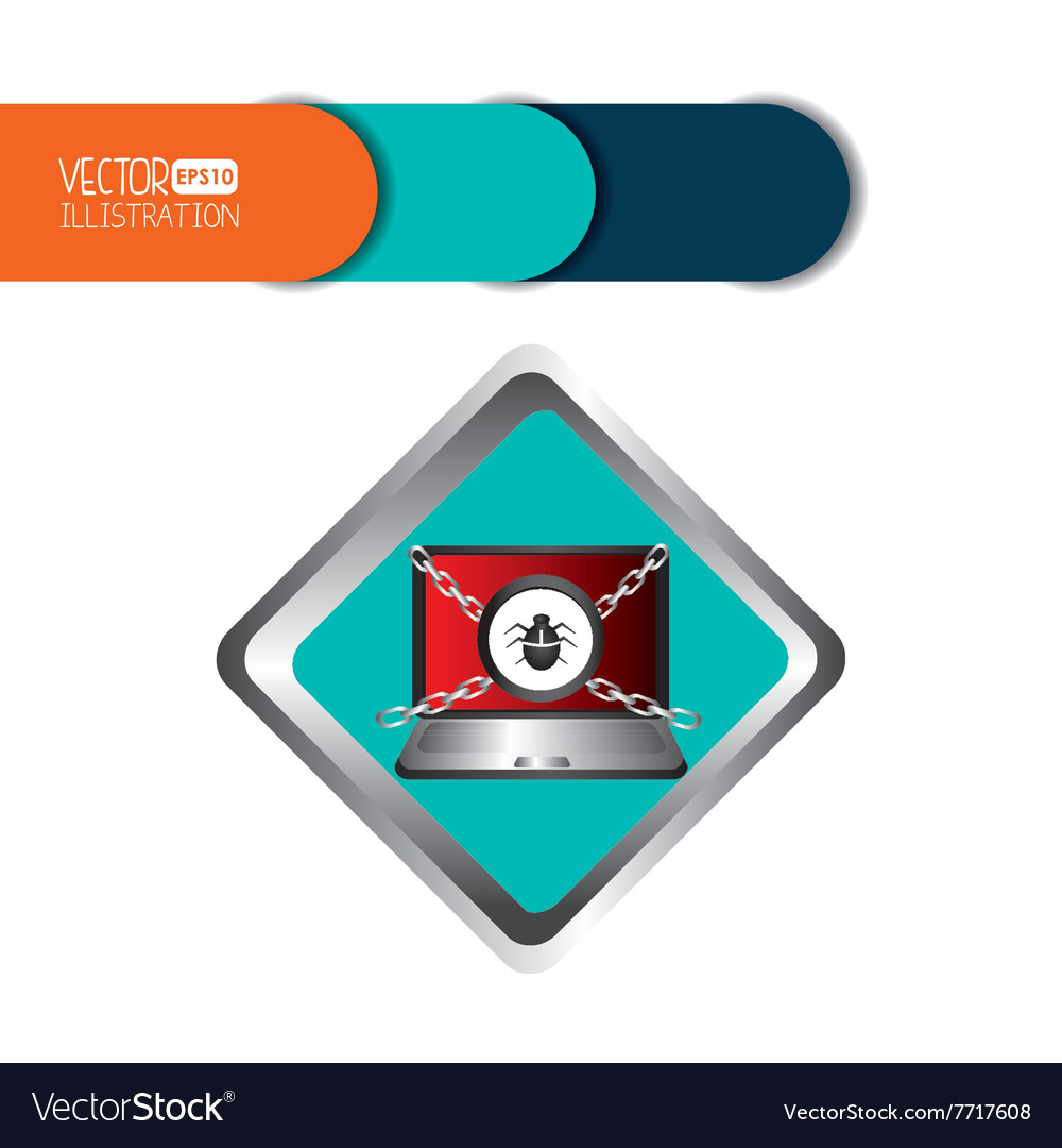 Security system design Royalty Free Vector Image