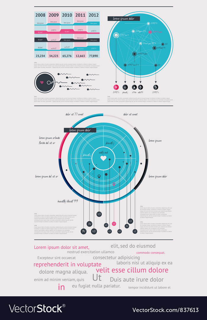 Infographics Royalty Free Vector Image - VectorStock