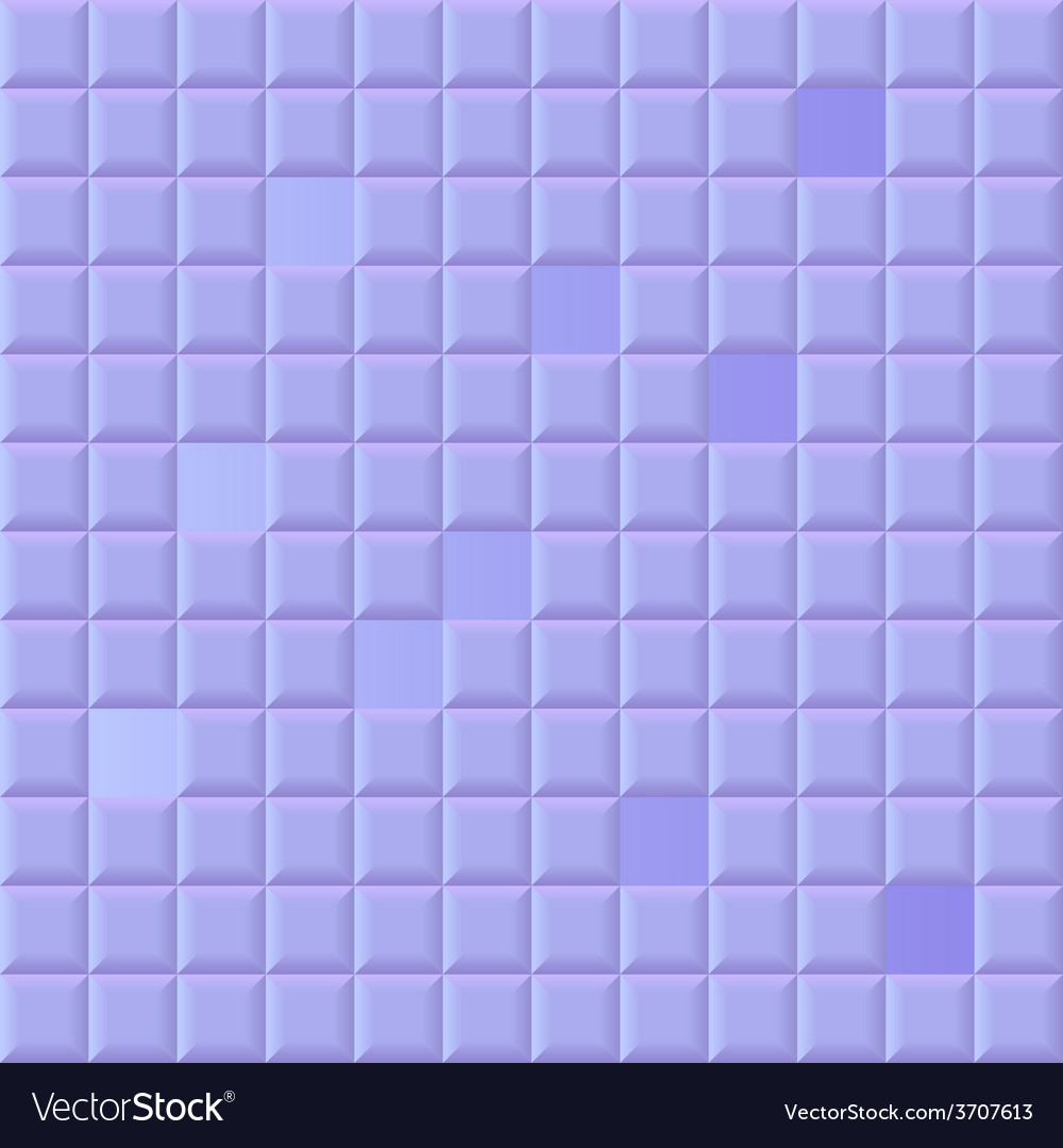 Violet volume squares Royalty Free Vector Image