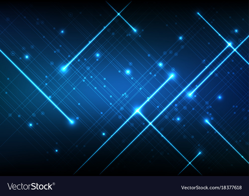 Background abstract technology communication data Vector Image