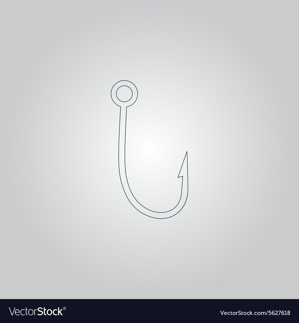 Hook icon Royalty Free Vector Image - VectorStock