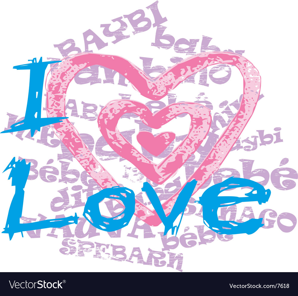 Romance design Royalty Free Vector Image - VectorStock