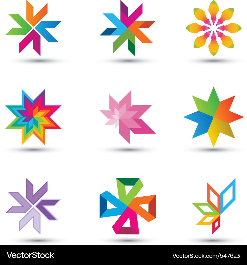 Corporate design elements Royalty Free Vector Image