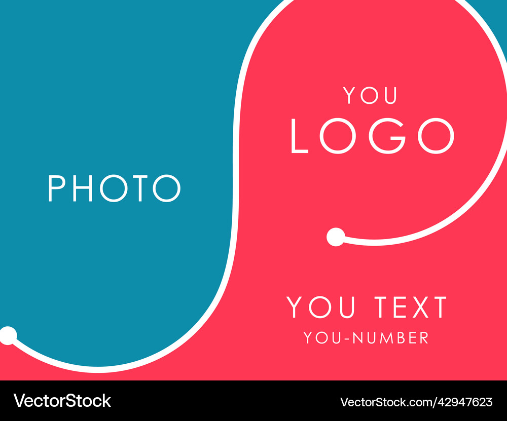 Travel instagram posts with brush strokes free vec