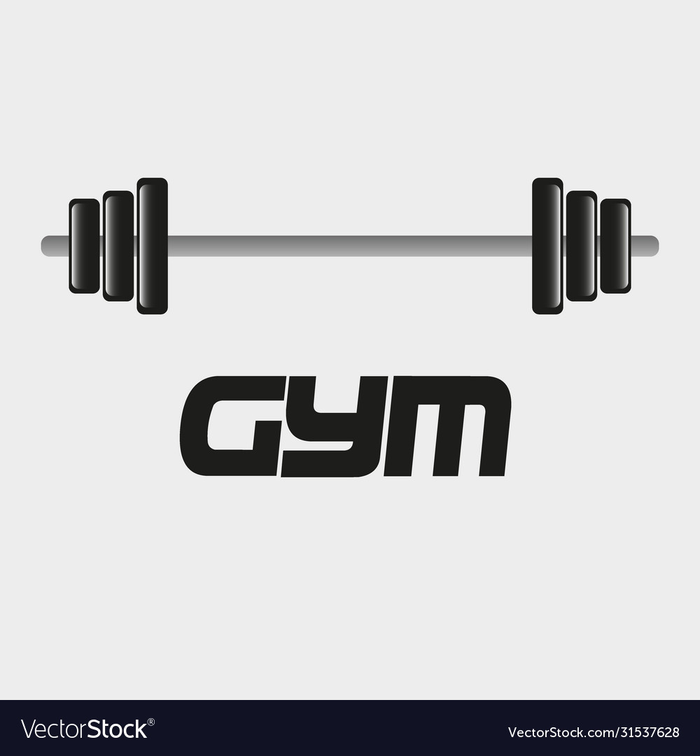 Dumbbells icon gym Royalty Free Vector Image - VectorStock