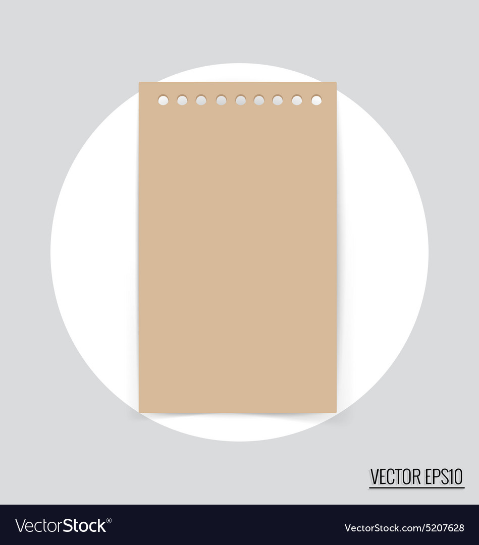 Paper notes Royalty Free Vector Image - VectorStock