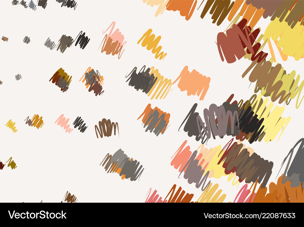 Abstract pencil or pen lines sketch background Vector Image