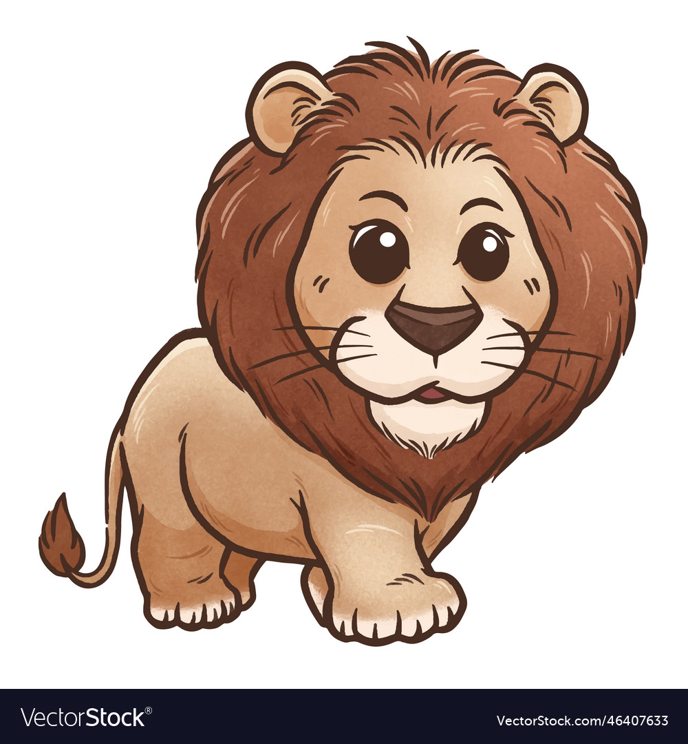 Lion Royalty Free Vector Image - VectorStock