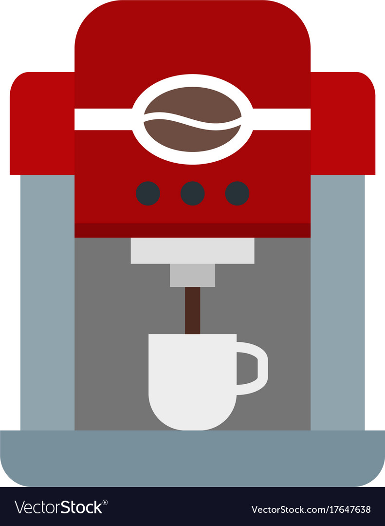 Coffee machine Royalty Free Vector Image - VectorStock