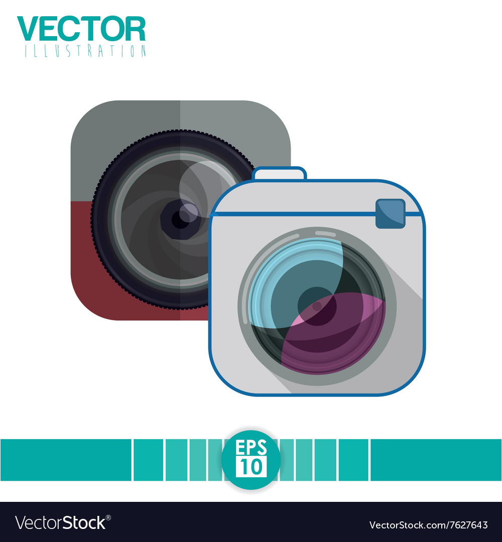 Camera icon design Royalty Free Vector Image - VectorStock