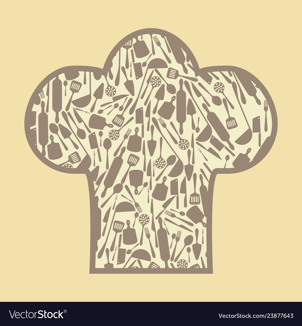 Chefs hat Royalty Free Vector Image - VectorStock