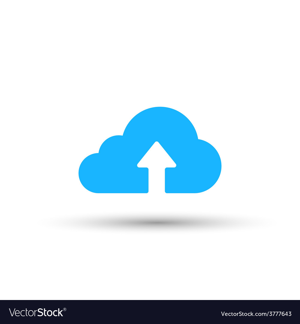 Cloud icon Royalty Free Vector Image - VectorStock