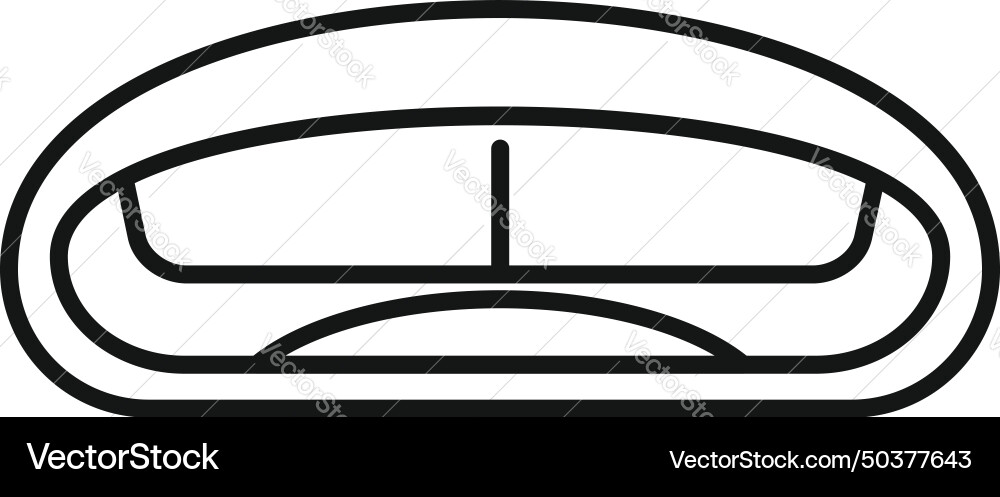 Therapy diction care icon outline verbal Vector Image