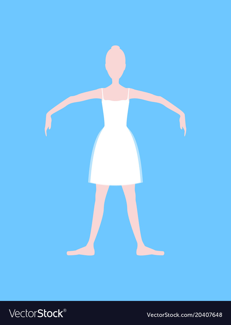 Simple Ballet Pose