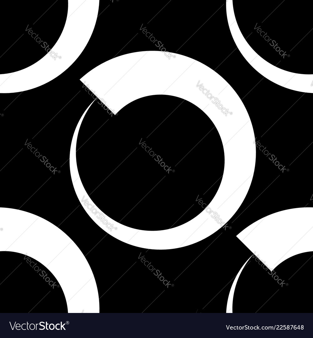 Circles abstract repeatable geometric pattern Vector Image Circles abstract repeatable geometric pattern Vector Image