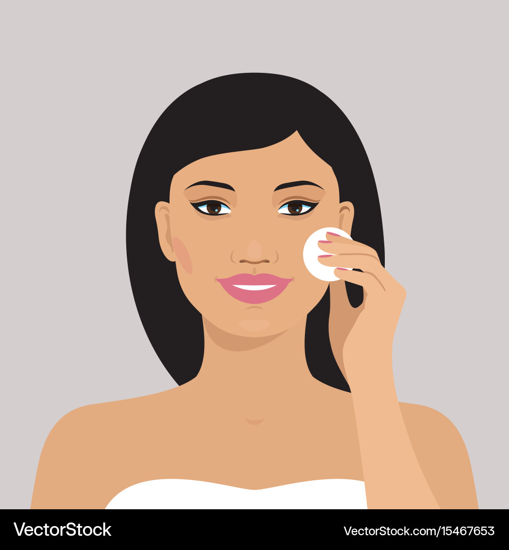 Beautiful asian woman Royalty Free Vector Image