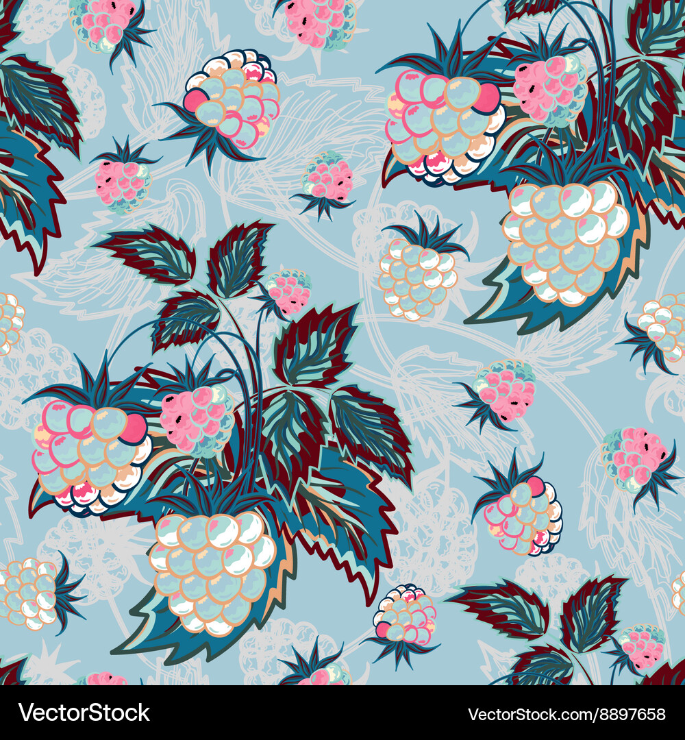 Colorful blue pink seamless Royalty Free Vector Image