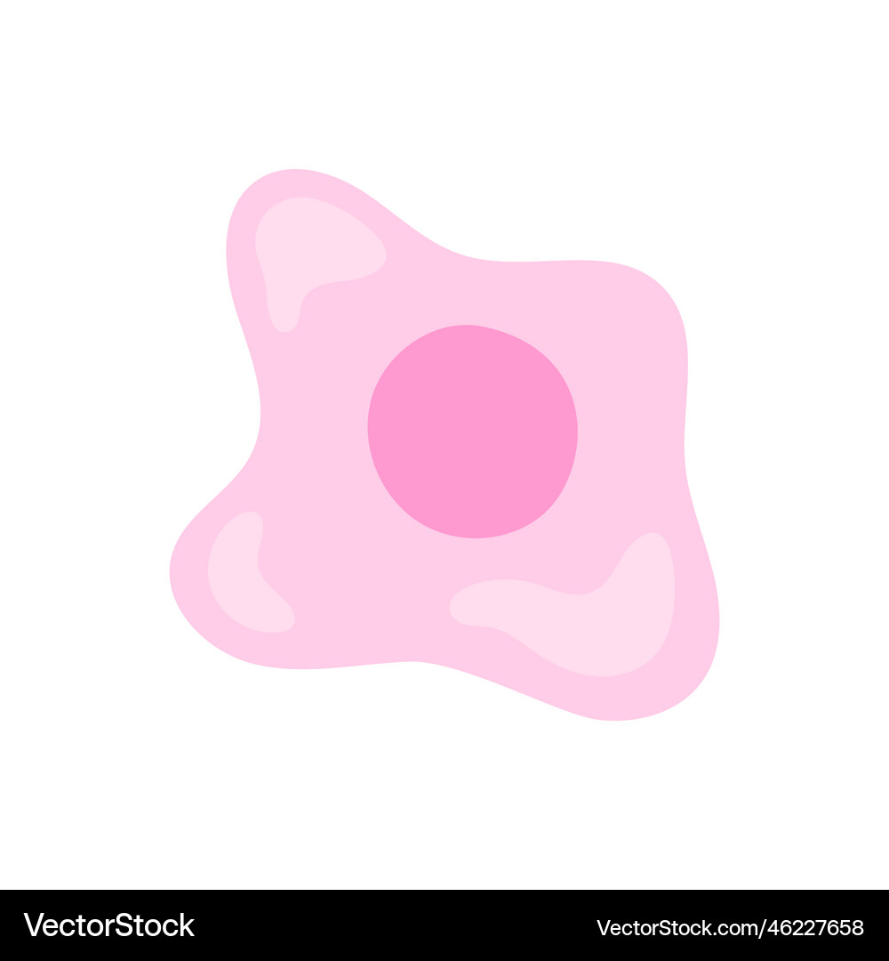 Human stem cell icon for medical design Royalty Free Vector