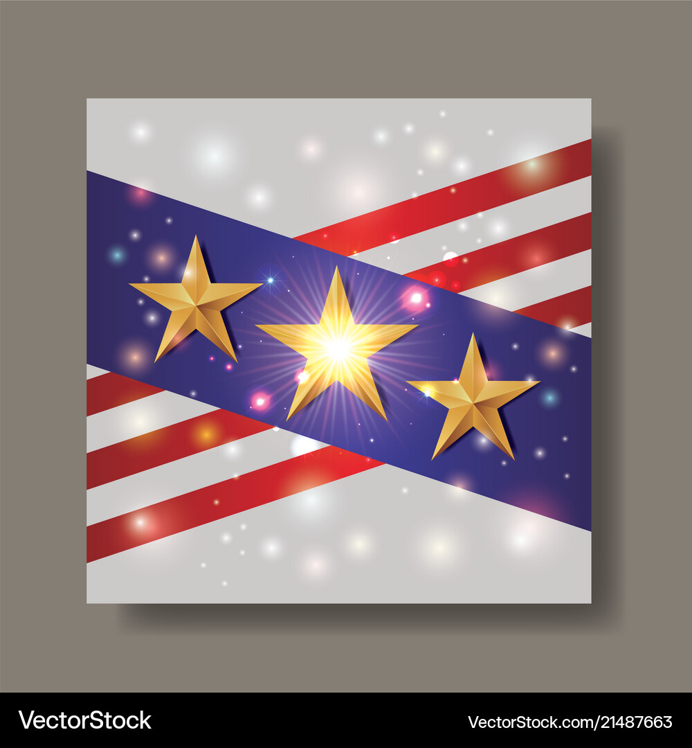 United states america emblem Royalty Free Vector Image