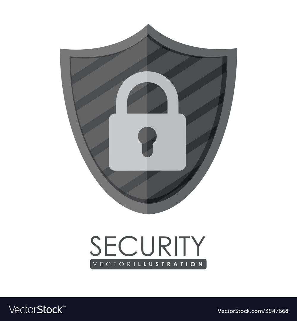 Security design Royalty Free Vector Image - VectorStock