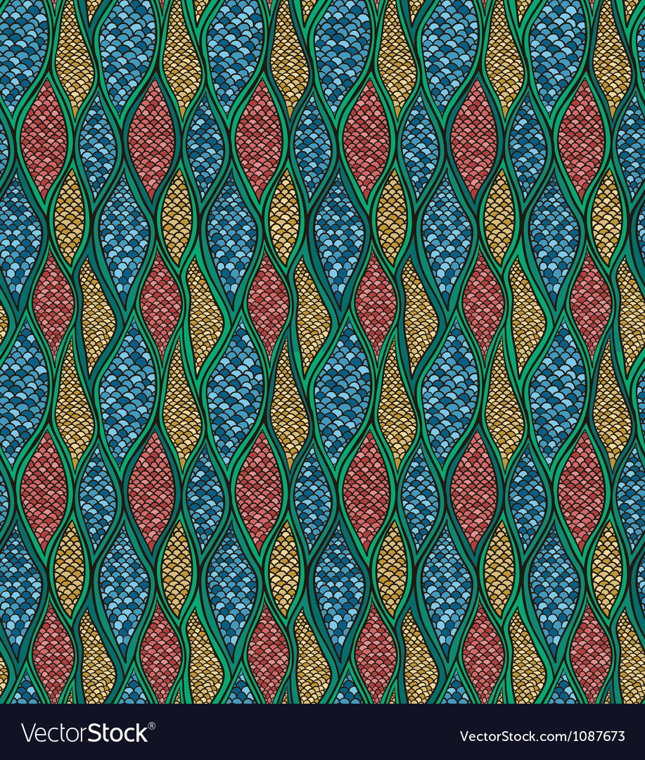 Abstract seamless pattern Royalty Free Vector Image