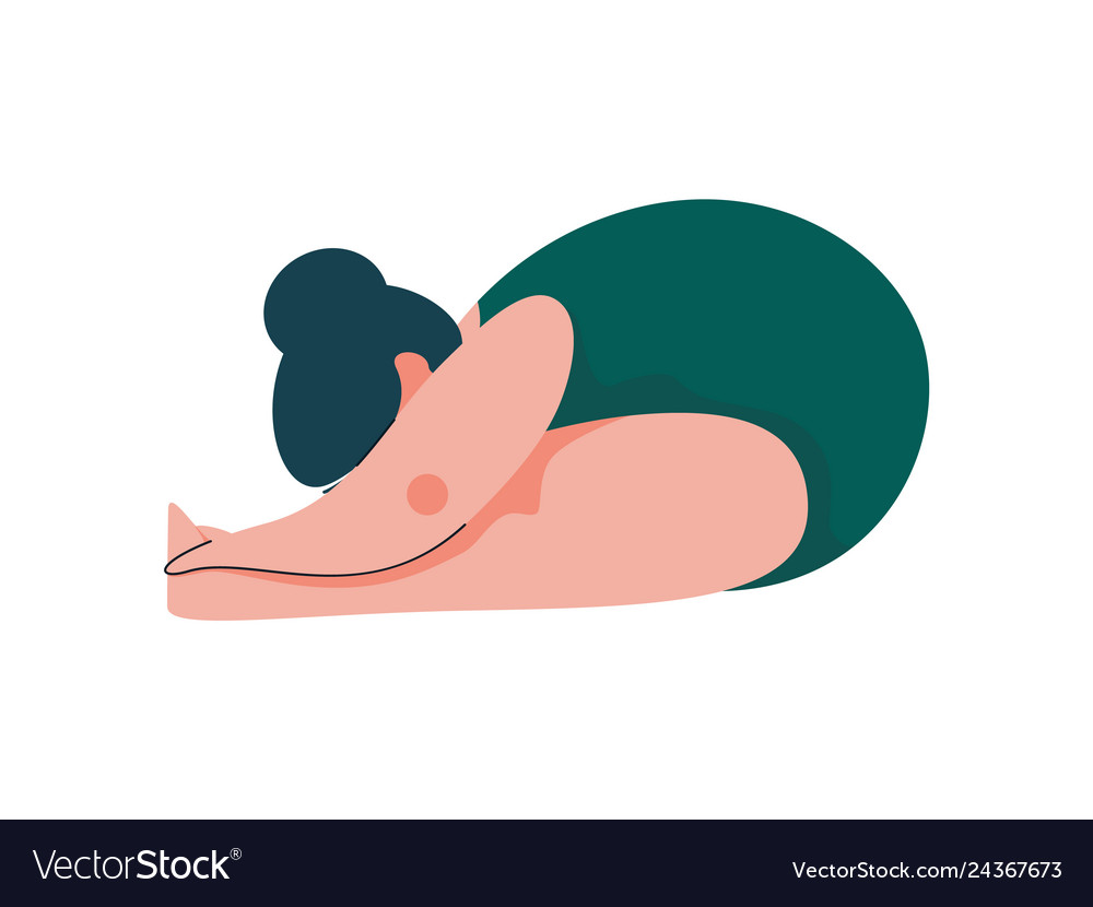 Beautiful Plus Size Curvy Woman Royalty Free Vector Image