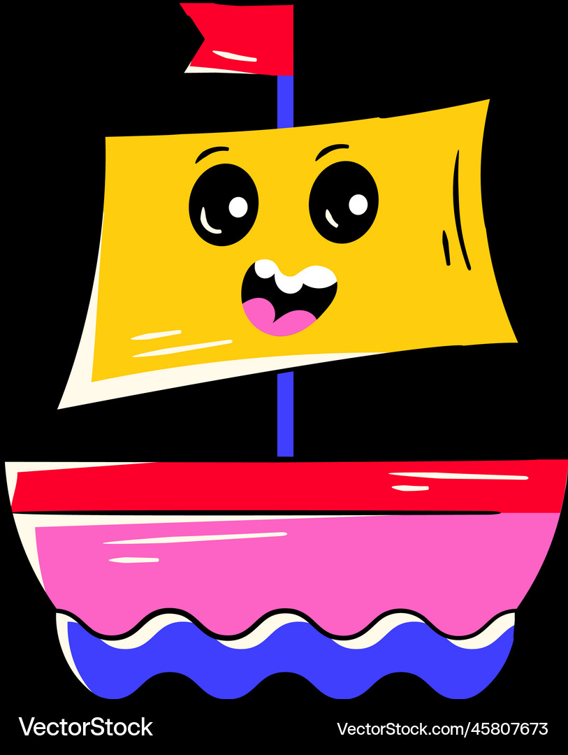 Boat Royalty Free Vector Image - VectorStock