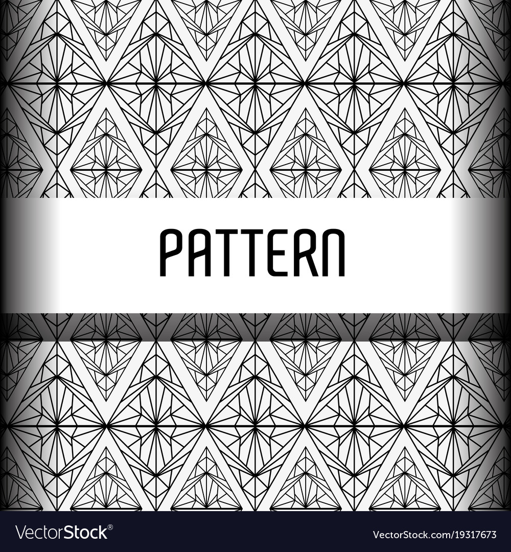 Graphic seamless pattern background design Vector Image