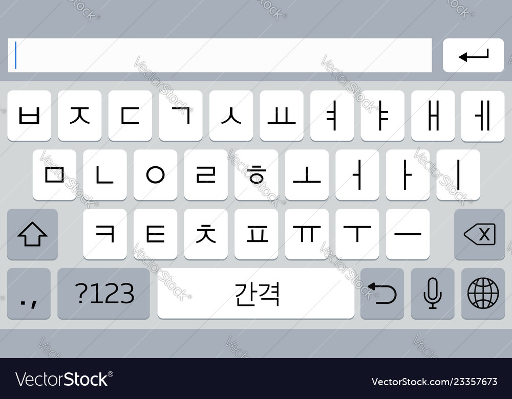 Korean Keyboard With English Letters Mahaastro