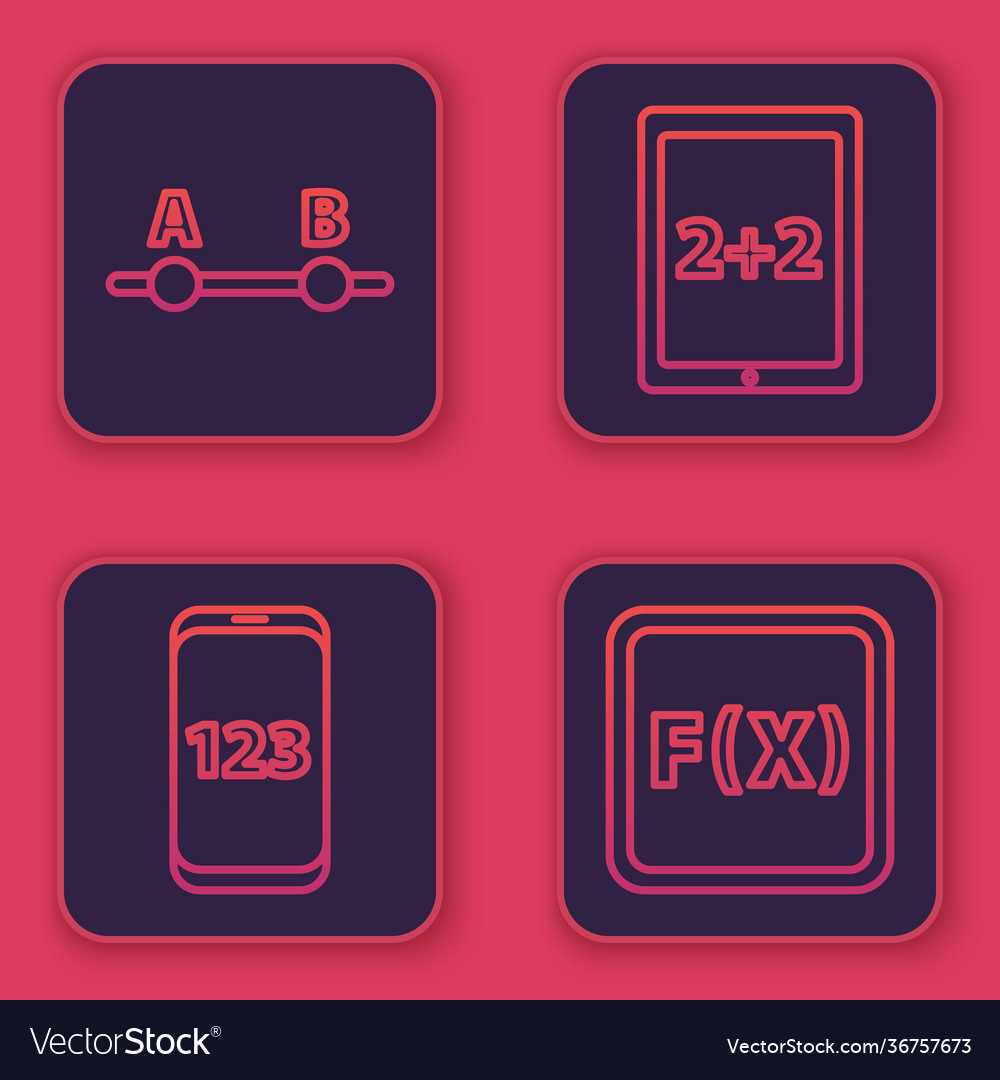 Set Line Test Or Exam Sheet Book With Word Vector Image