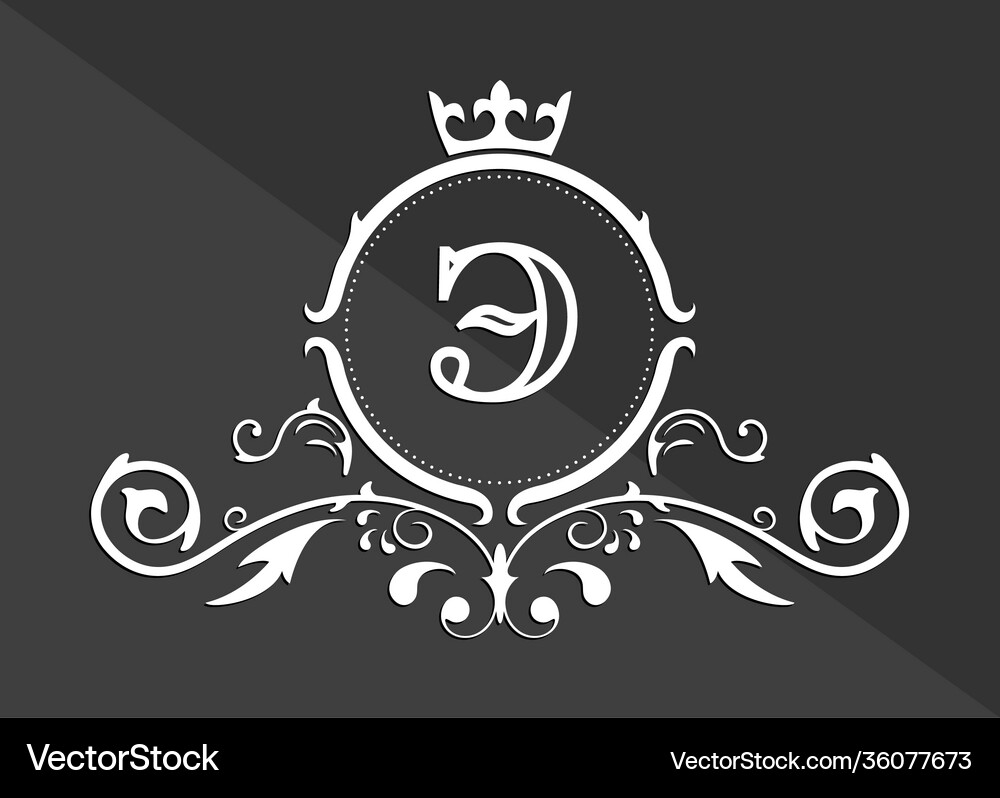 Stylized letter e russian alphabet Royalty Free Vector Image