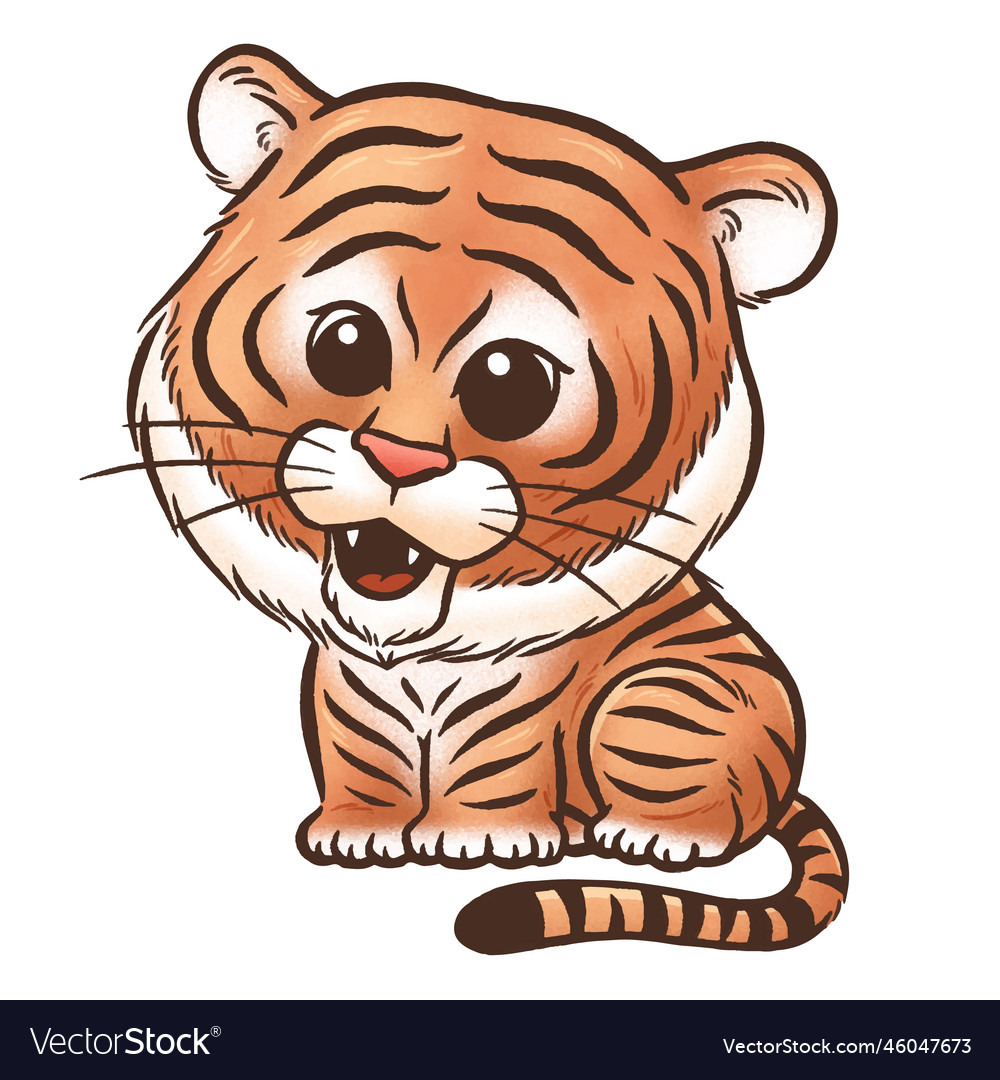 Tiger Royalty Free Vector Image - VectorStock