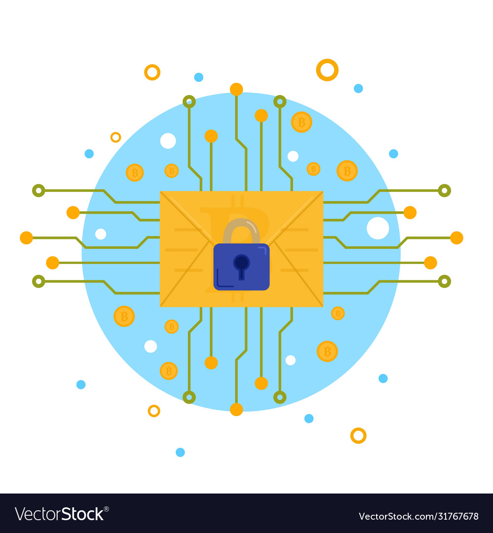 Cryptocurrency process mining icon Royalty Free Vector Image