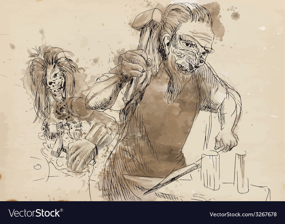 Hephaestus Royalty Free Vector Image - VectorStock